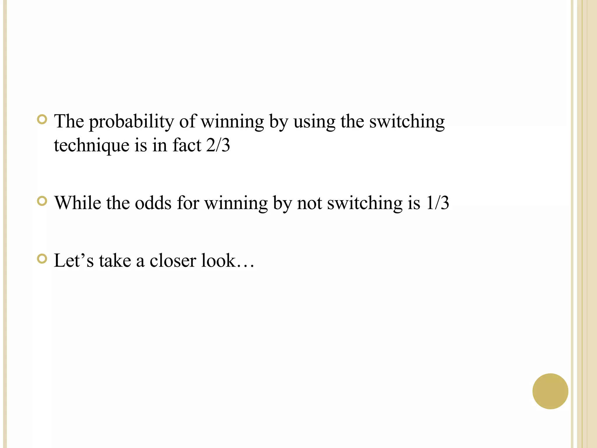 Game theory & Fibonacci series | PPT