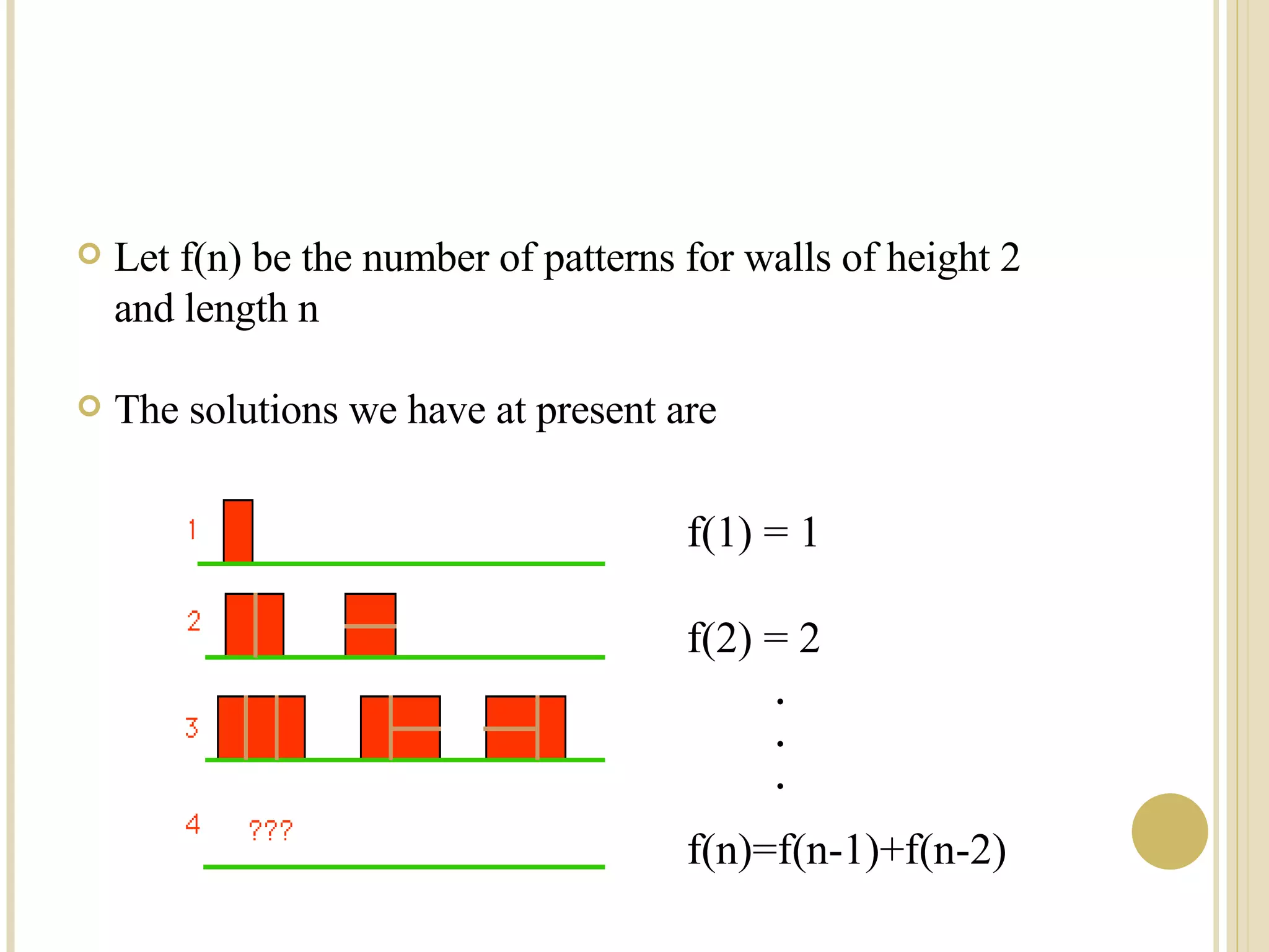 Game theory & Fibonacci series | PPT