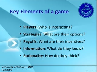 Game Theory Presentation | PPT