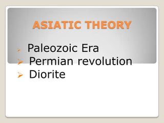 ASIATIC THEORY | PPT