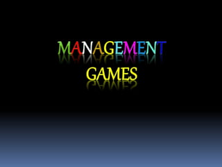 Management Game | PPTX
