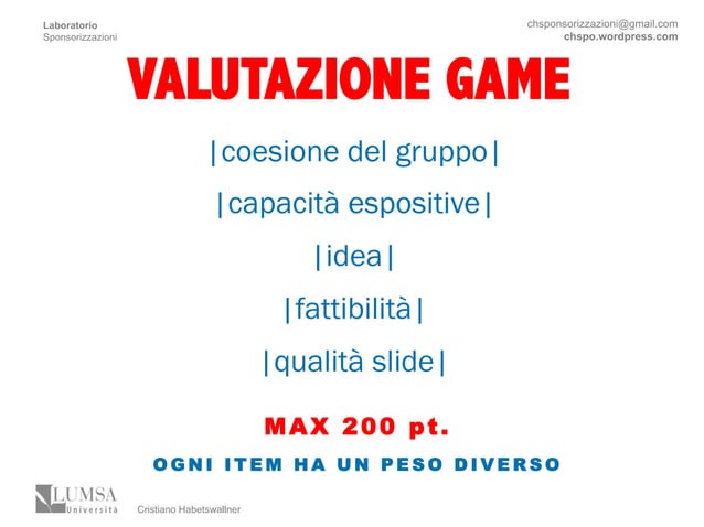 GAME 2 - Risultati | PDF