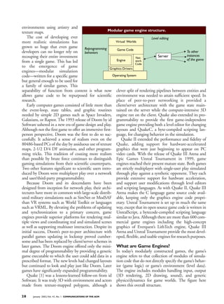 Game Engine In Scientific Research | PDF