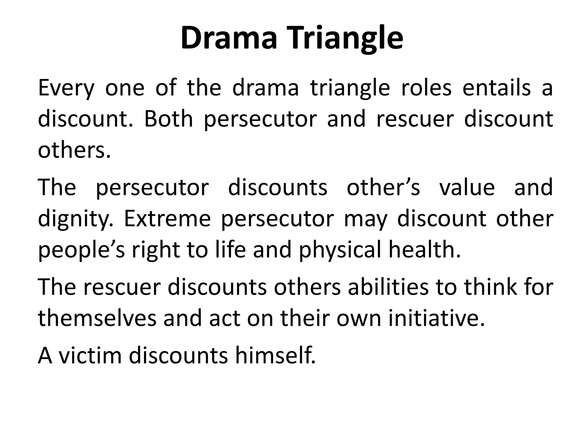 Psychological Games People Play - Transactional Analysis | PPTX