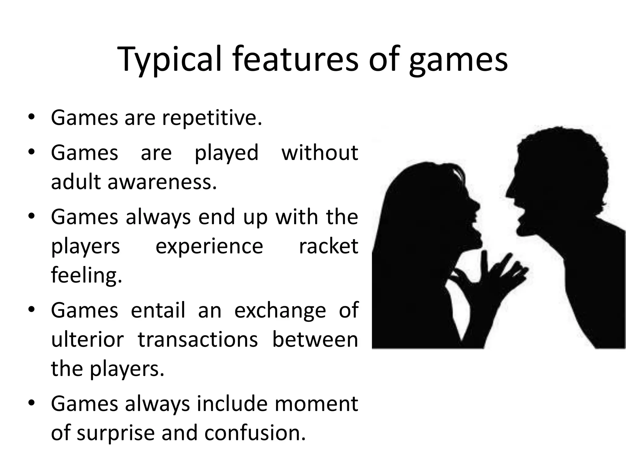 Psychological Games People Play - Transactional Analysis | PPTX