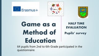 Game as a method of education | PPT