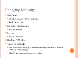 Game balancing | PPT