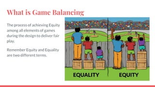 Game balancing | PPTX