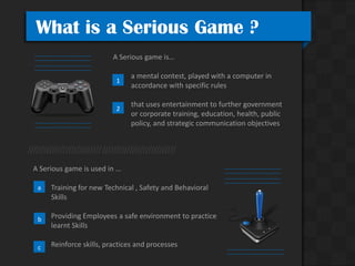 Serious Games for Learning and Development | PPT