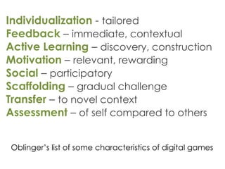 Game based learning | PPT