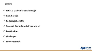 Game based learning lesson plans | PPTX