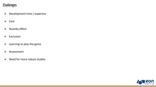 Game based learning lesson plans | PPTX