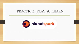 Game based learning planetspark ppt | PPT