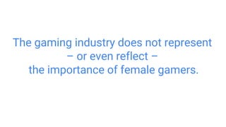Gender diversity in gaming | PDF