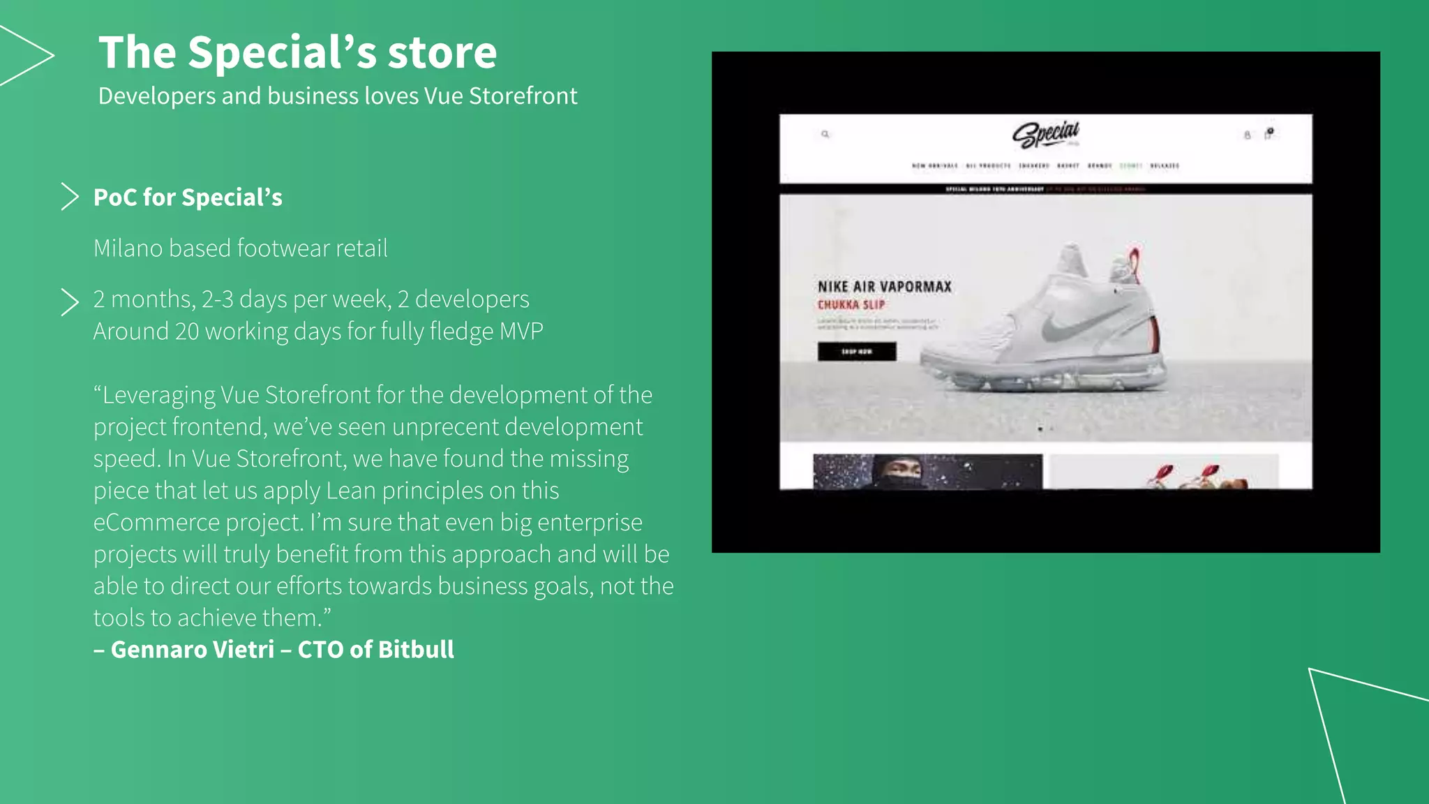 Game changer for e-commerce - Vue Storefront - open source pwa | PPT