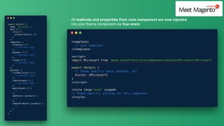 How to create a Vue Storefront theme | PDF