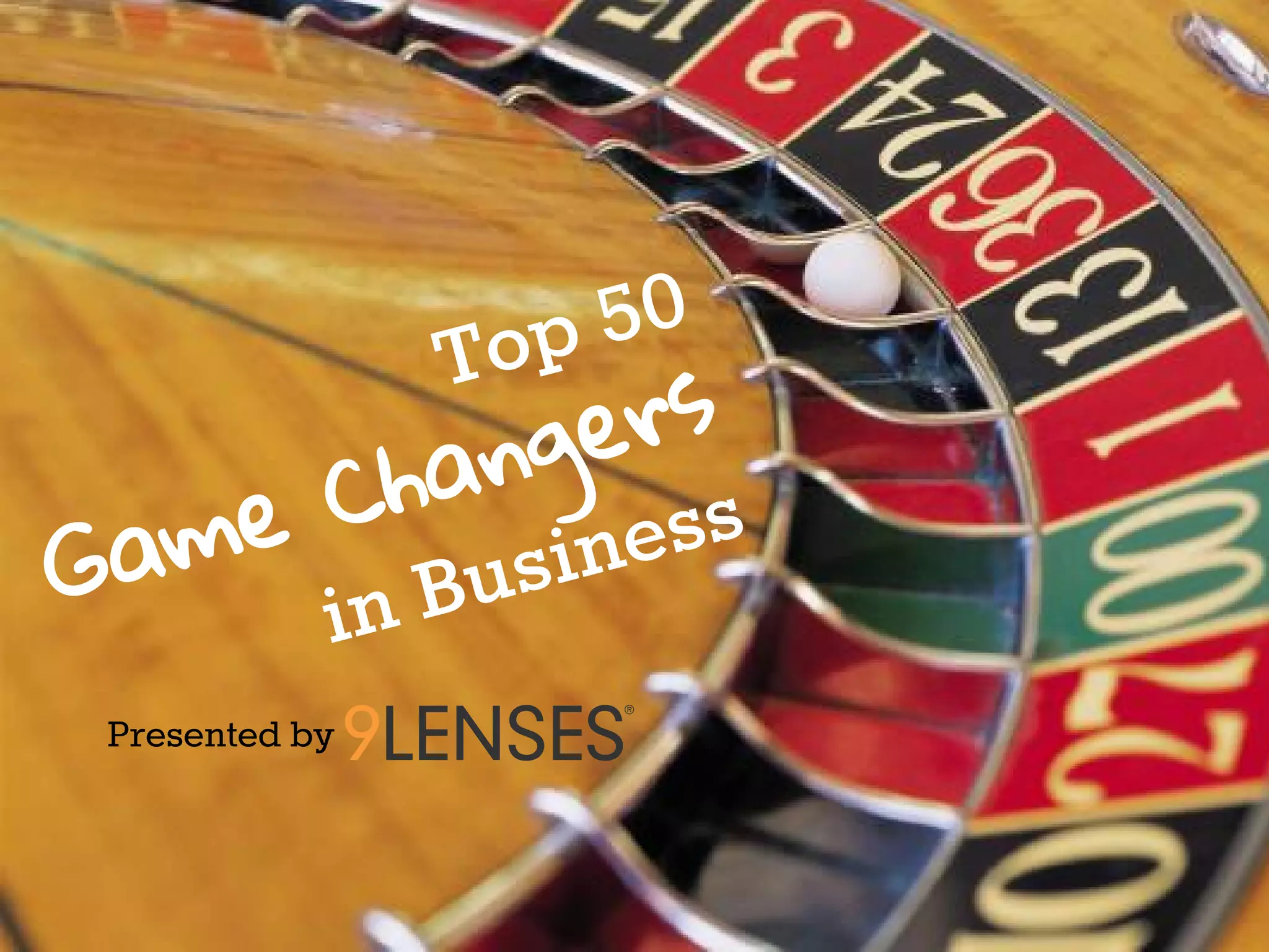 Top 50 Game Changers in Business | PDF