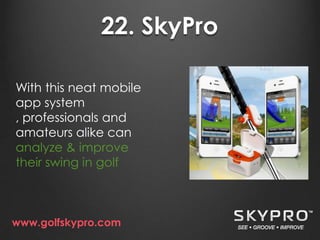 22 Cutting-Edge Sports Technology Companies | PPT