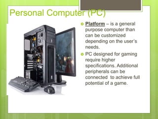 Game classifications | PPTX | Roleplaying Games | Games and Puzzles