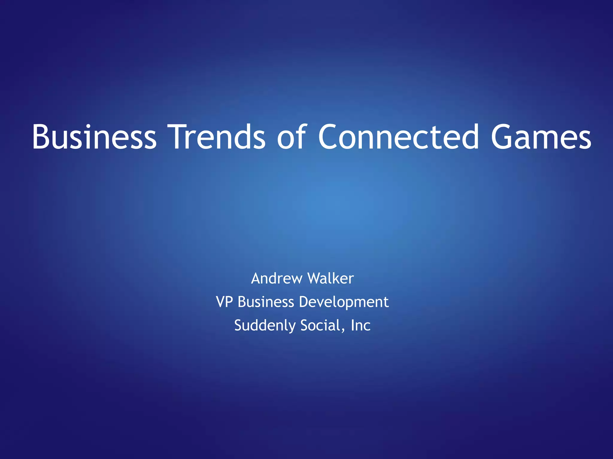 Game connection presentation | PPT