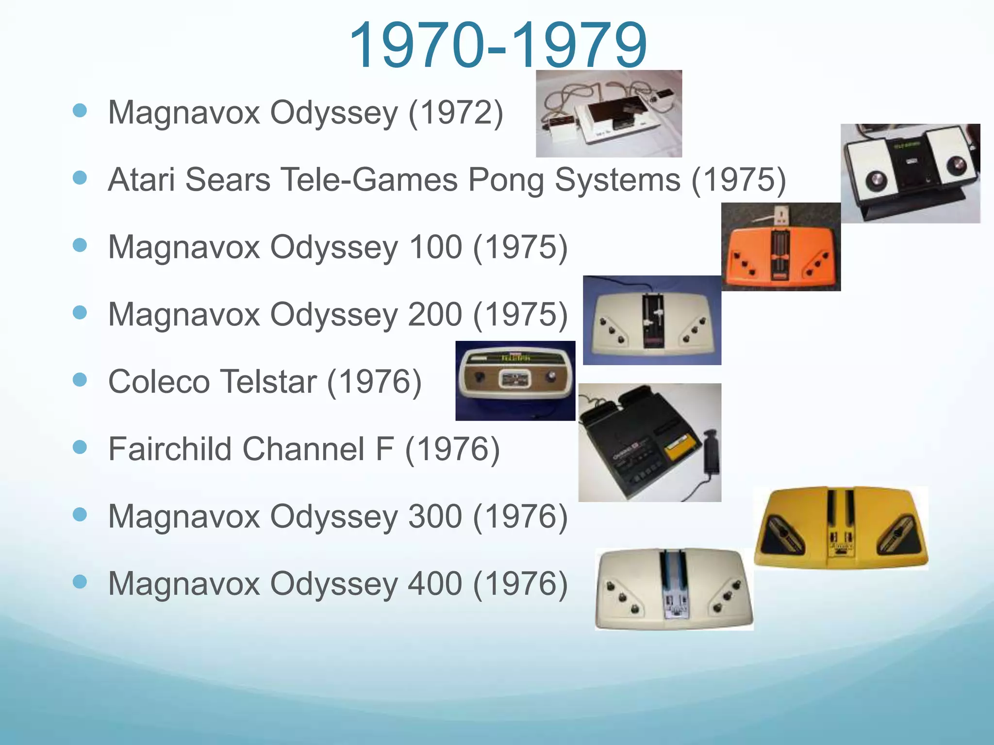 Game console timeline | PPTX