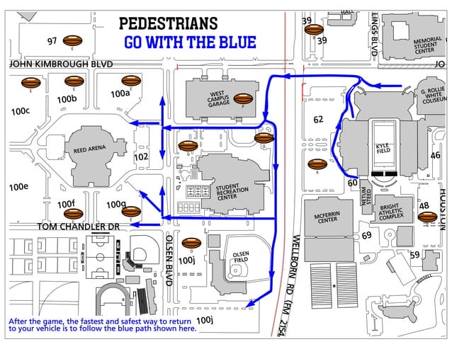 Game Day Parking & Traffic Routes | PDF