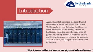 game Dedicated Server (1).pptx | Web Hosting | Internet