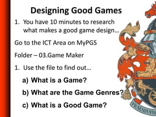 Game design | PPT