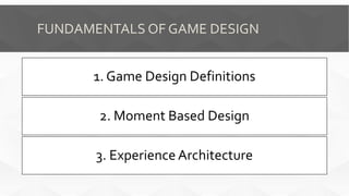 Game Design Principle | PPTX