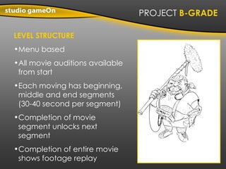 Game Design B Movie Presentation | PPT
