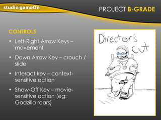 Game Design B Movie Presentation | PPT