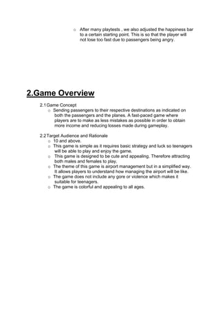 Game design document | PDF