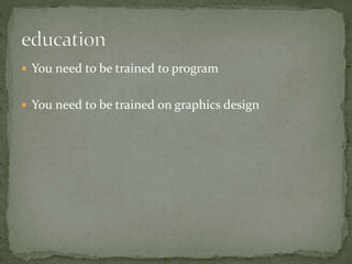 Game Designer | PPT | Free Download