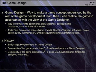 Game designer | PPSX