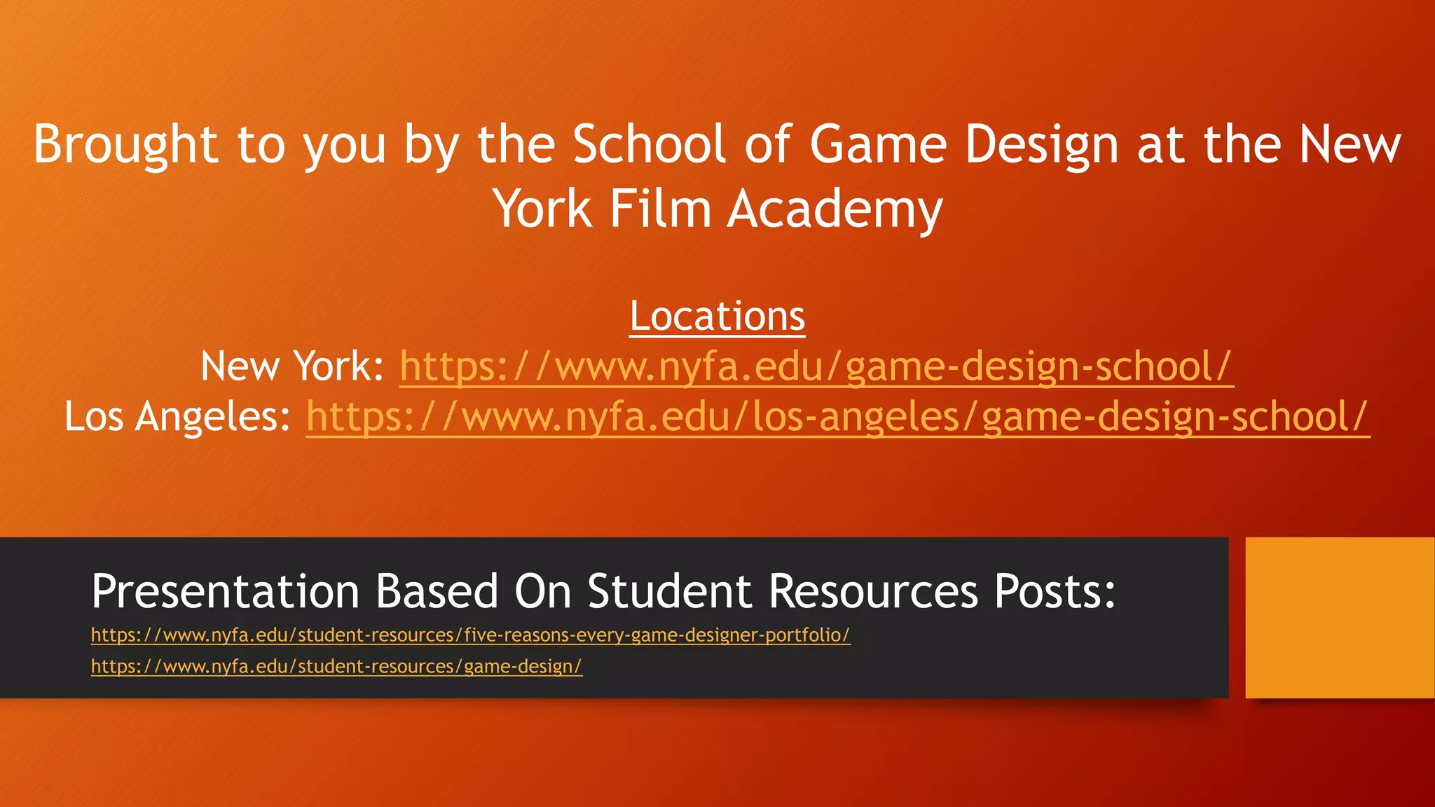 Game Designer Portfolio: Why Every Game Designer Should Have One And ...