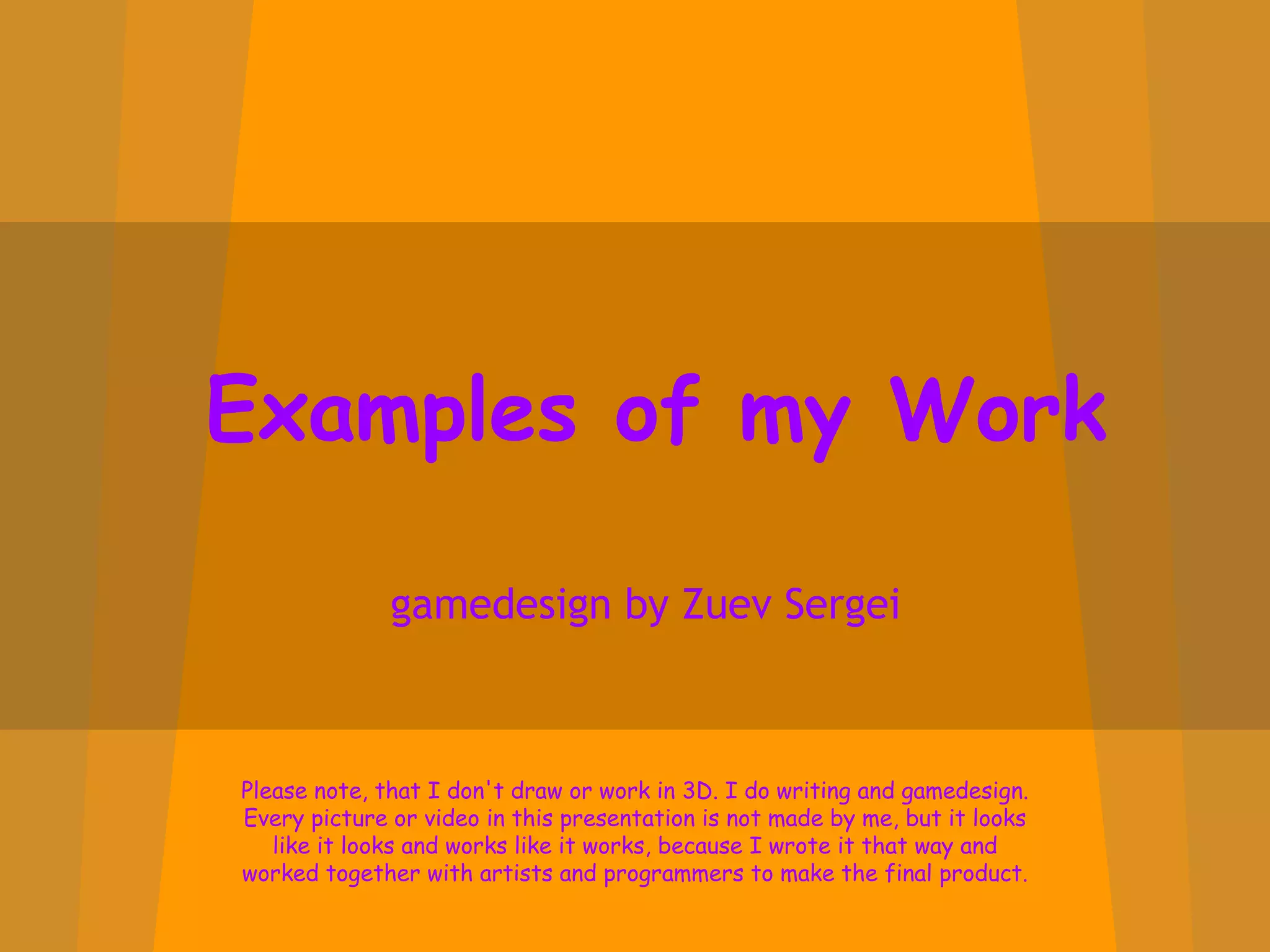 Gamedesign examples | PPT