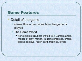 Game design for beginners