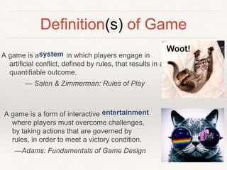 Game design true nature | PPTX