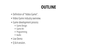 Game Development workshop with Unity3D. | PDF