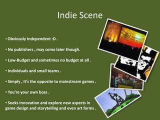 An Introduction To Game development | PPSX
