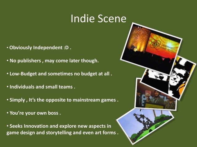 An Introduction To Game development | PPSX