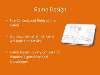 An Introduction To Game development | PPSX