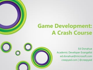 Game Development: A Crash Course | PDF