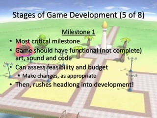 Game Development Step by Step | PPTX | Computing | Technology & Computing