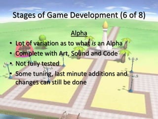 Game Development Step by Step | PPTX | Computing | Technology & Computing