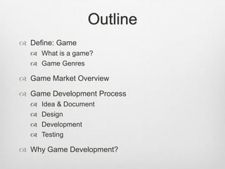 Game development | PPTX