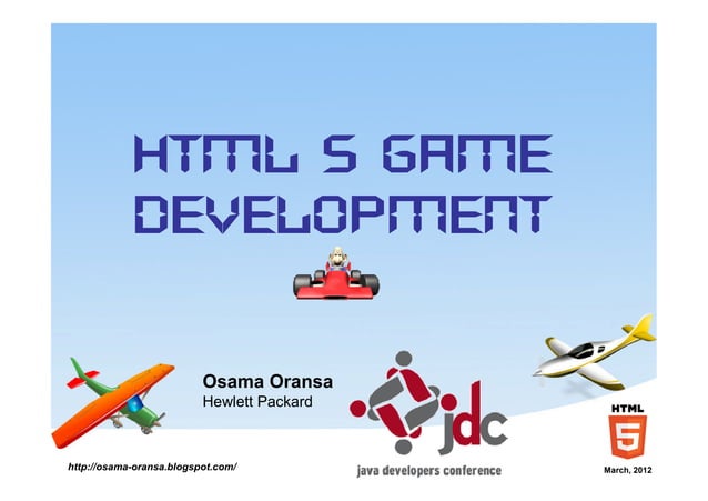 Game Development Using HTML 5 | PPT