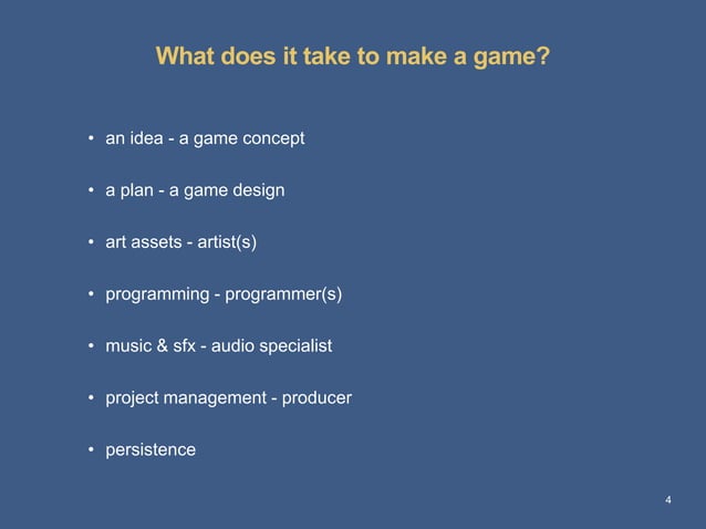 Game Development | PPT