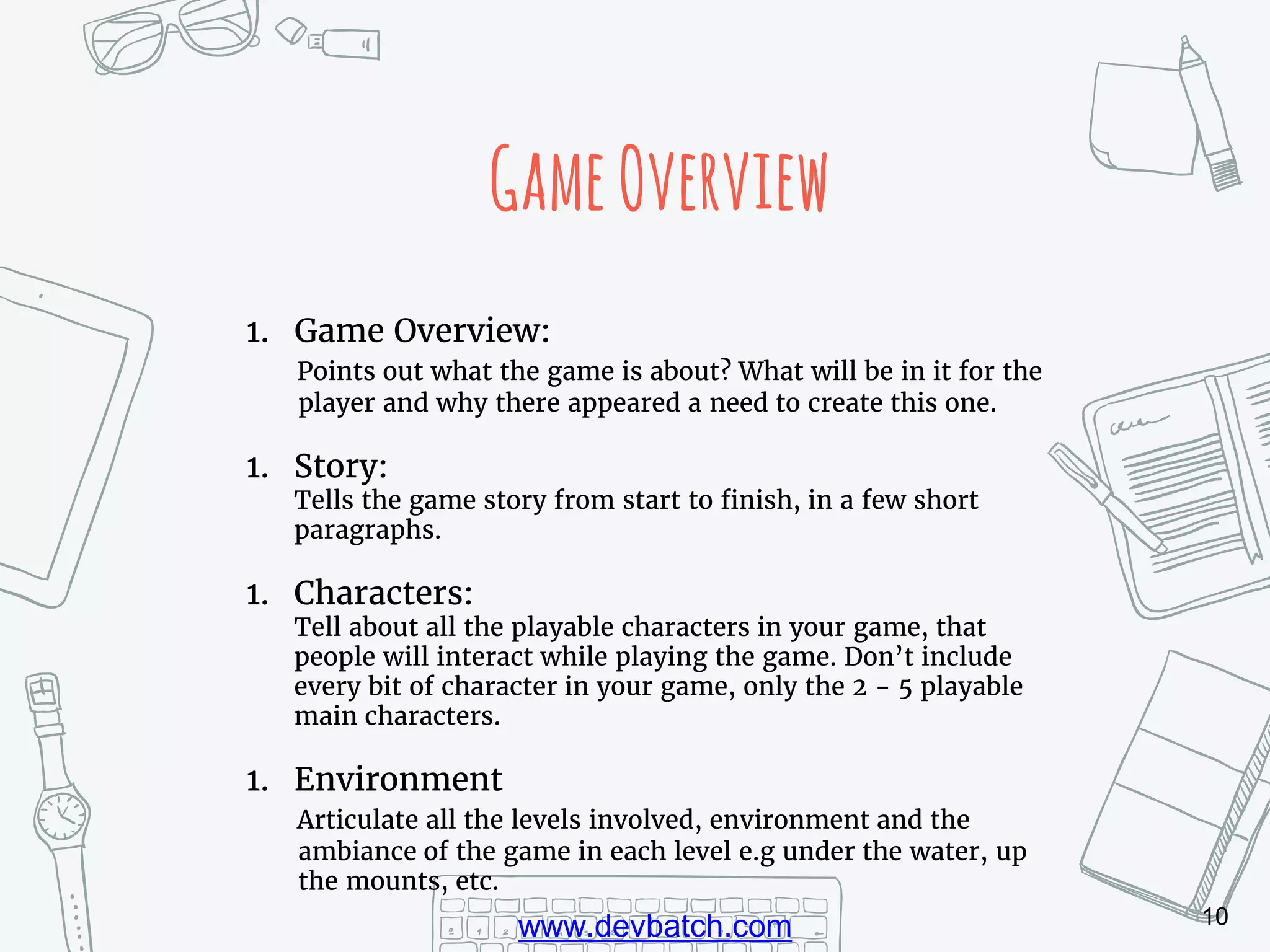 Game Design Document - Step by Step Guide | PPTX