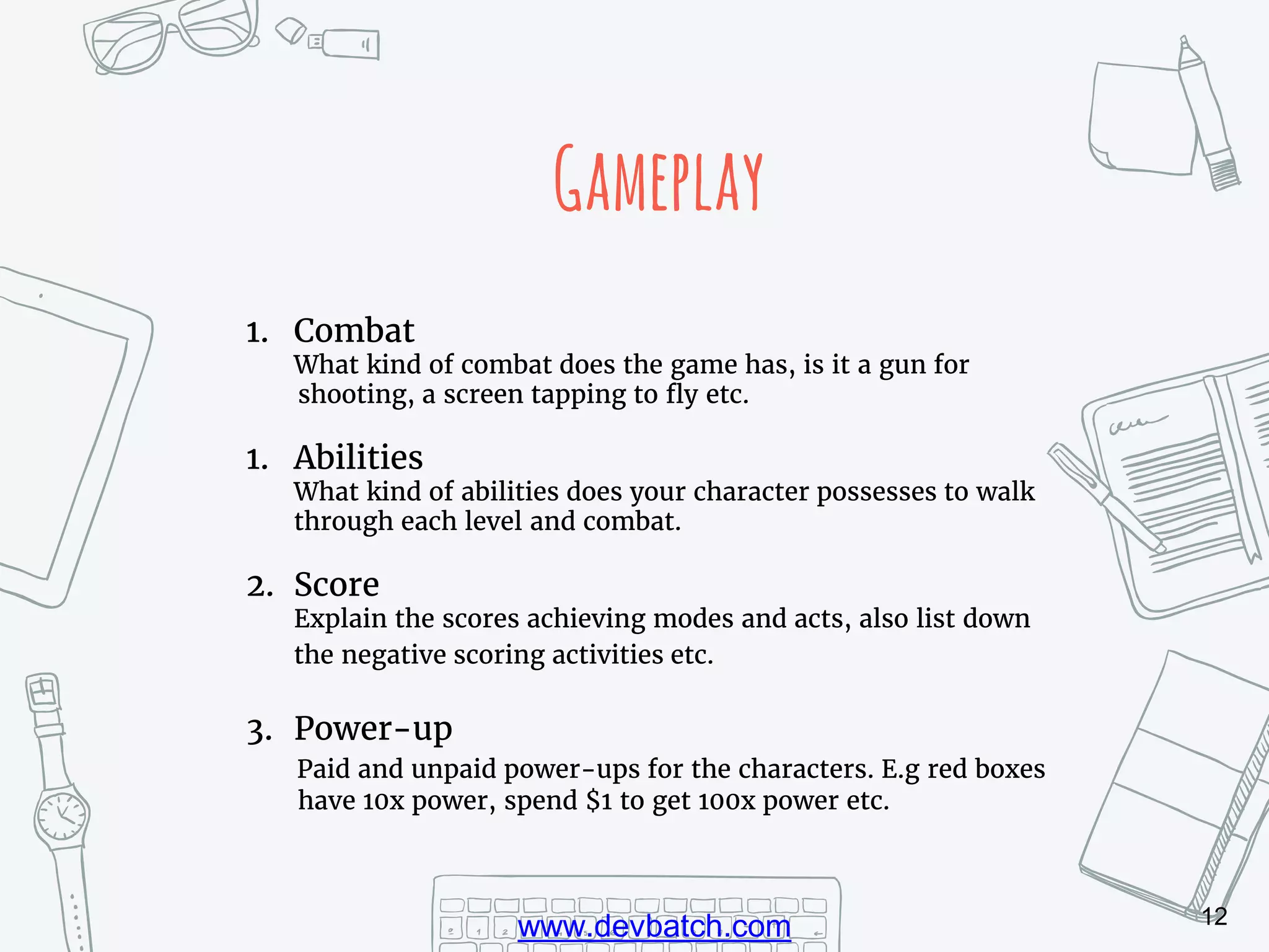 Game Design Document - Step by Step Guide | PPTX